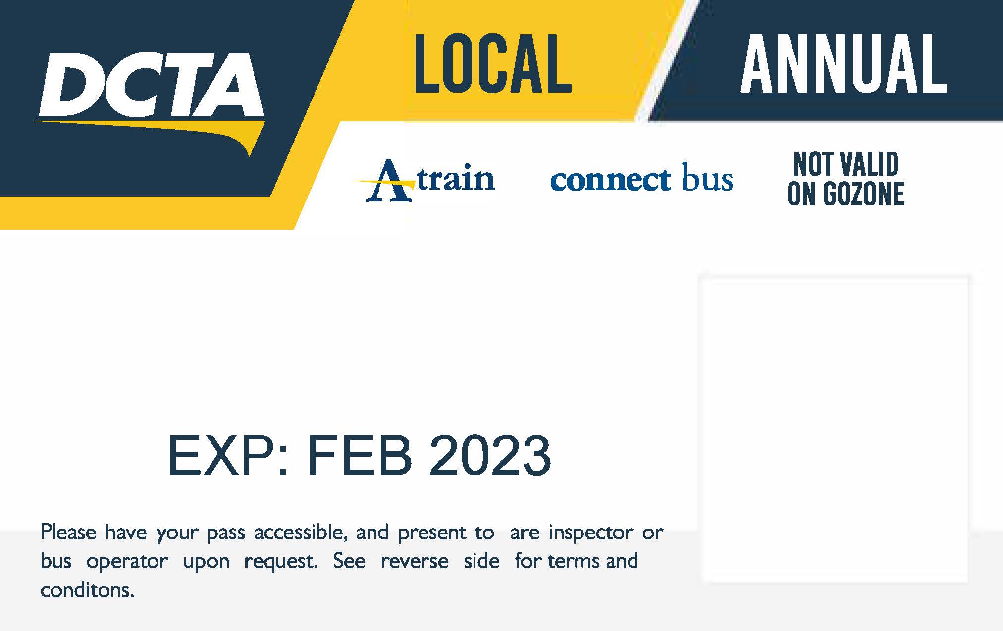 LOCAL PASSES – DCTA Website